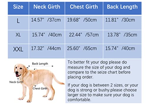 cutedog Combination of Gray and Orange Dog Hoodie Sweater for Dogs Pet Clothes (Large)