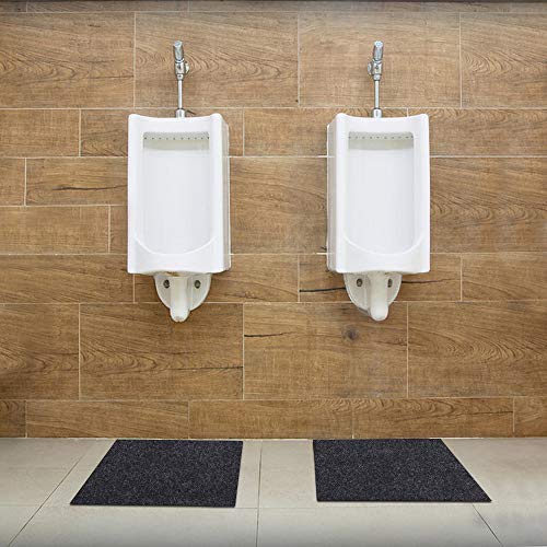 Cibicon Urinal Mats,Bathroom Floor Protector,Urinal Floor Mats,Toilet Urinal Mat,Absorbent Material,Waterproof Layer,Anti-Slip,Durable and Machine Washable (Urinal Mats: 24inches x 20inches)