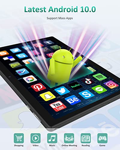 CNMF Tablet 10 Inch, 5Ghz WiFi Tablet + 2.4Ghz WiFi Tablet, Long Battery Life, 2GB ROM, 32GB Storage, 10.1" IPS HD Touch Screen - 2 Pack,