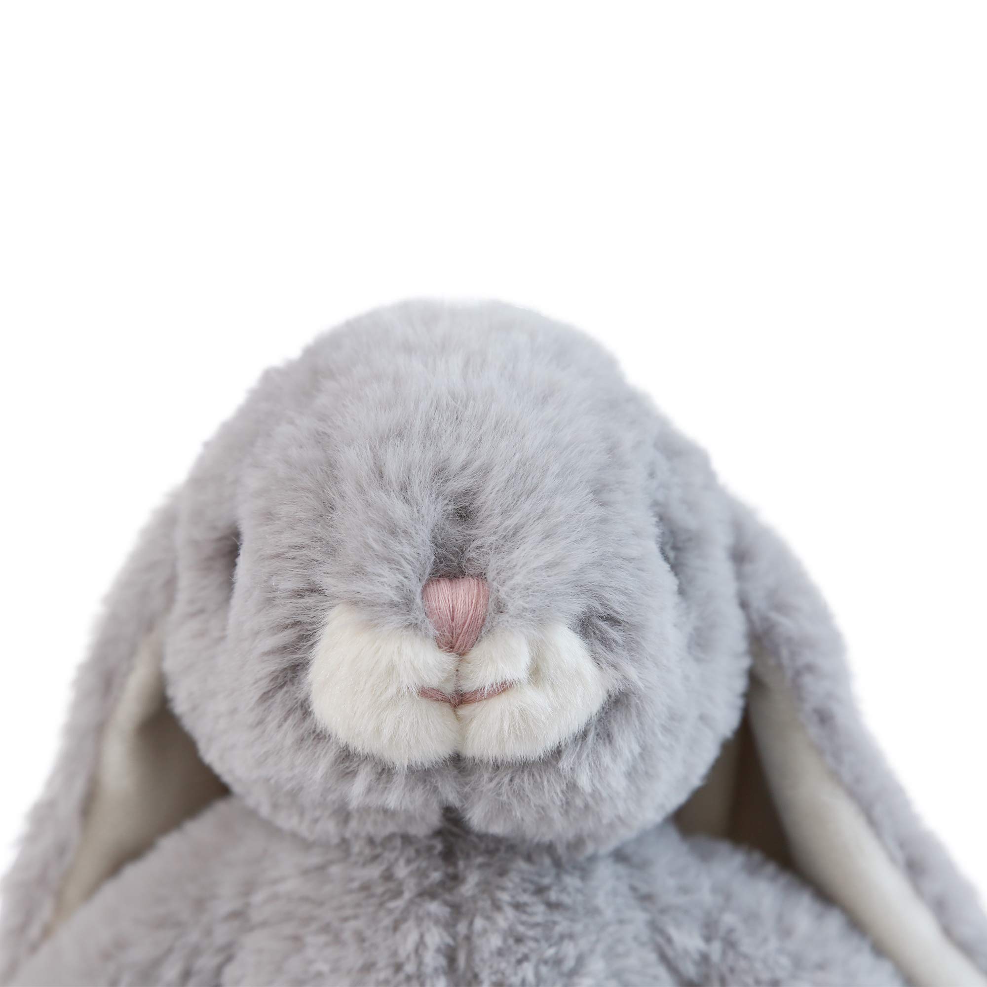 DILLY DUDU Gray Bunny Rabbit Stuffed Animal Plush Toy Best Gifts 10-Inch