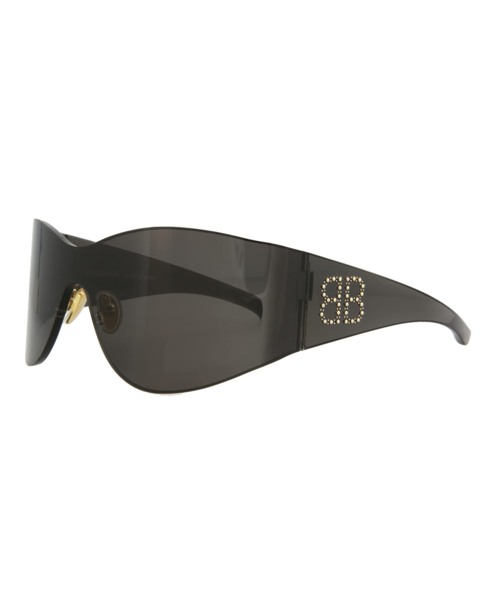 Balenciaga Cat Eye Sunglasses Grey Grey Grey Luxury Eyewear Made In Japan Nylon Frame Designer Fashion for Everyday Luxury
