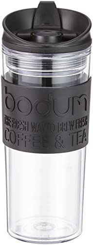 Bodum Travel Mug Insulated Plastic with Flip Lid 0.45 Litres