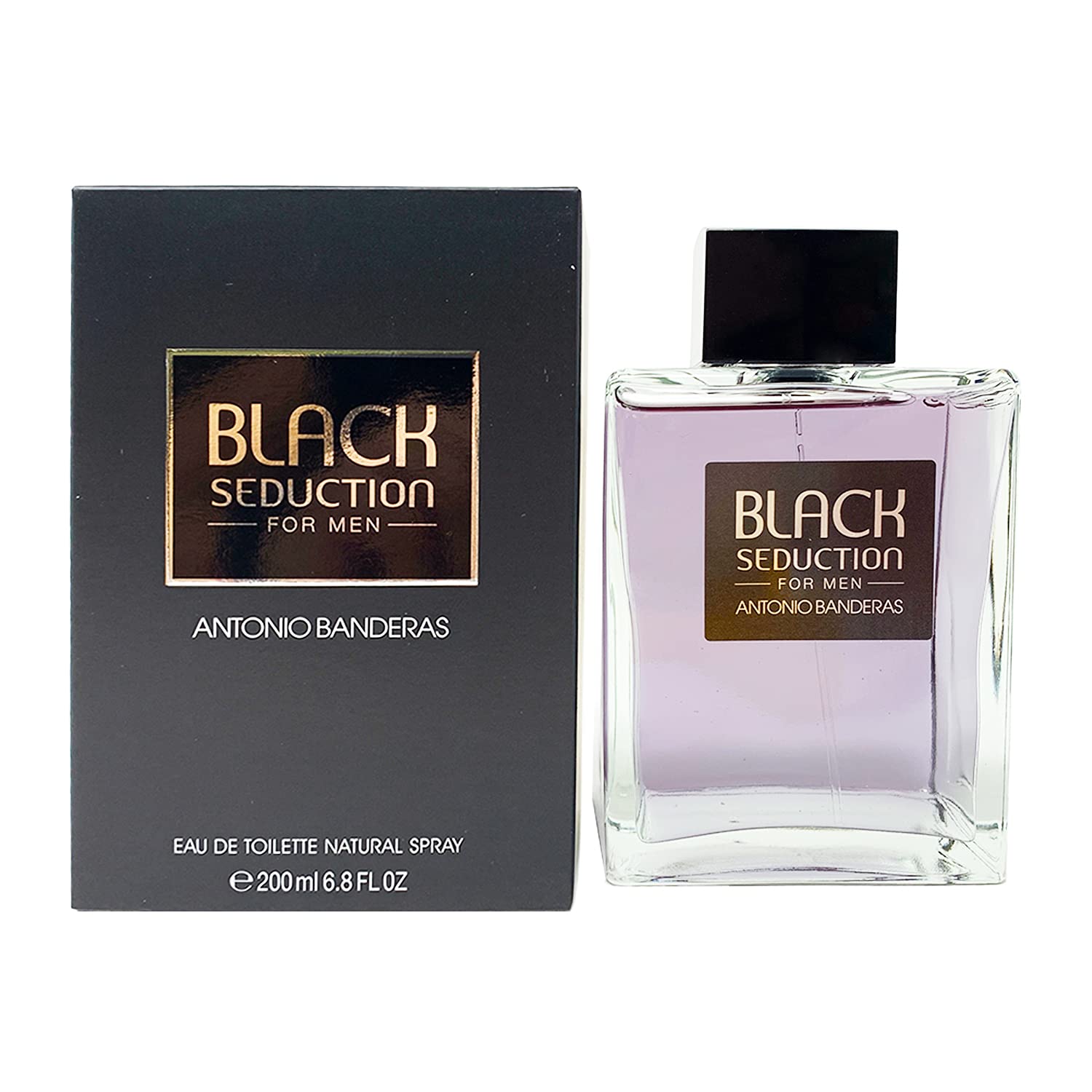 Seduction In Black by Antonio Banderas Eau De Toilette Spray 6.8 oz (Men)