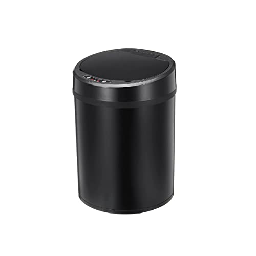 CZDYUF 8L Sensor Trash Can Rechargeable Automatic Smart Waste Bin Infrared Induction Touchless Dustbin ( Color : D , Size : 335*243mm )