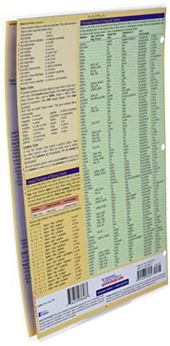 German Verbs: A Quickstudy Language Reference Guide (English and German Edition)