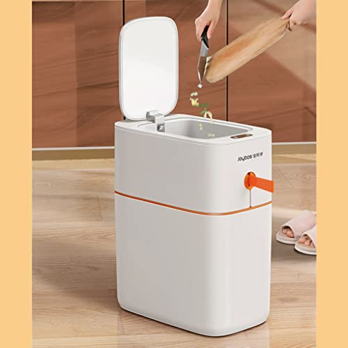 CZDYUF Smart Sensor Trash Can Electronic Automatic Bathroom Waste Garbage Bins ( Color : Gray )