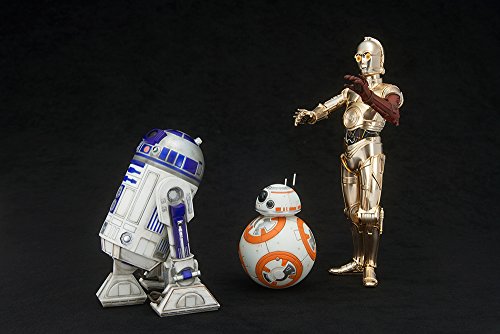 Kotobukiya ARTFX+ Star Wars The Force Awakens Movie C-3PO R2-D2 with BB-8 1/10 Figure