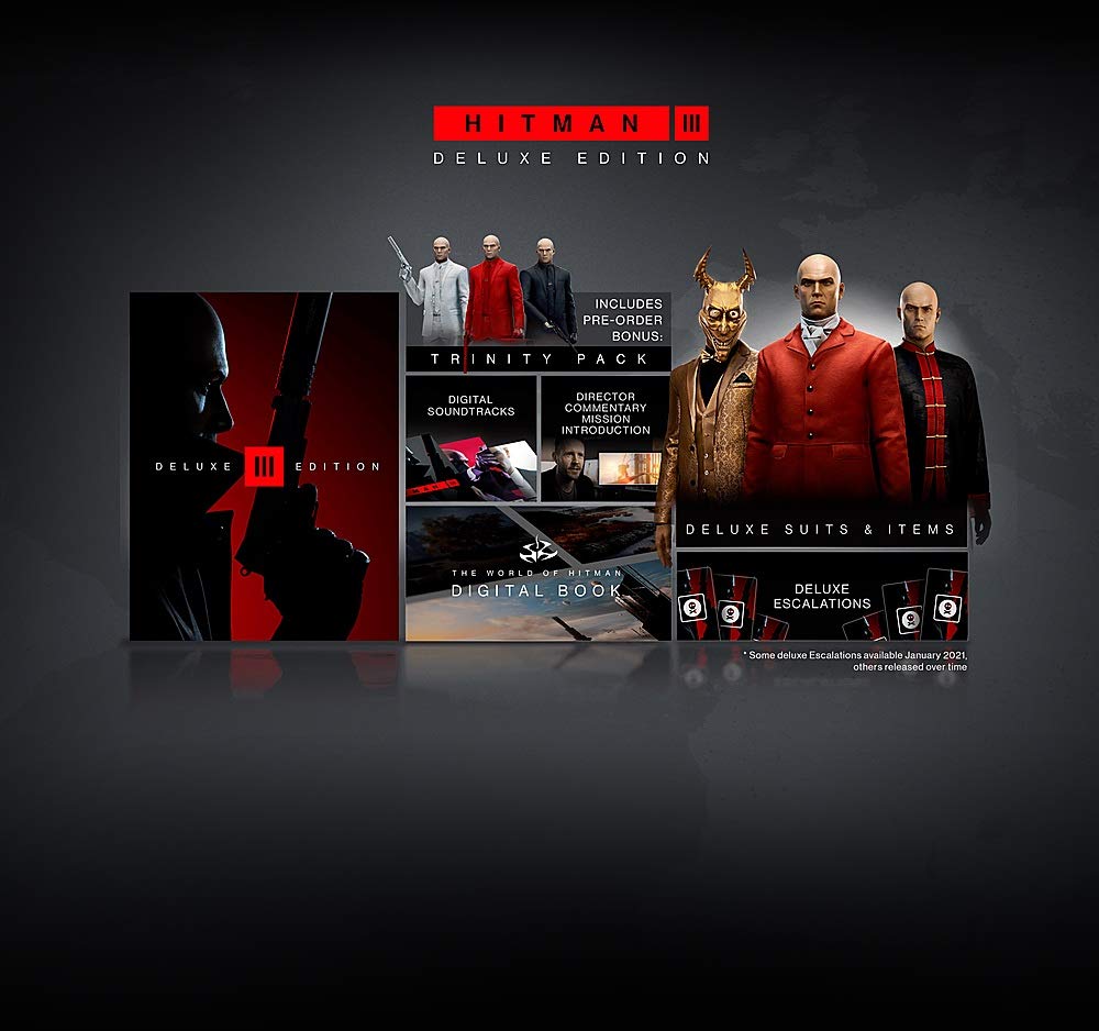 Hitman 3 Deluxe Edition [Xbox One, Xbox Series X]