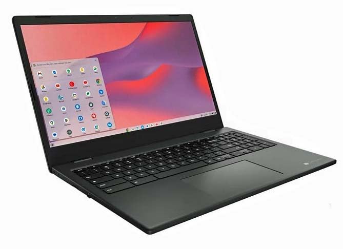 Gateway 15.6 HD Chromebook in Onyx Gray Intel Quad Core up to 3.3Ghz 4GB DDR4 128GB SSD Tuned by THX Audio HDMI Webcam Chrome OS (GC415 - Renewed)
