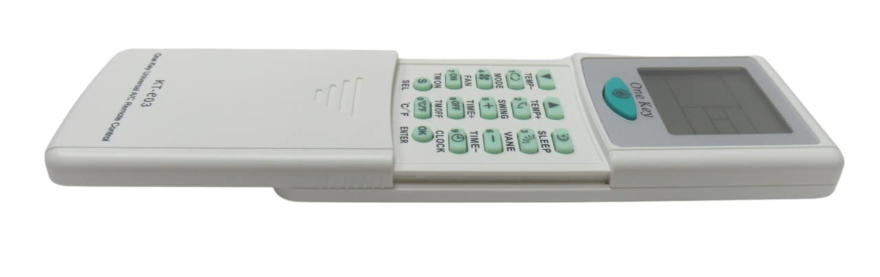 KT-E03 Universal Remote for All Major Brands of Mini Split AC
