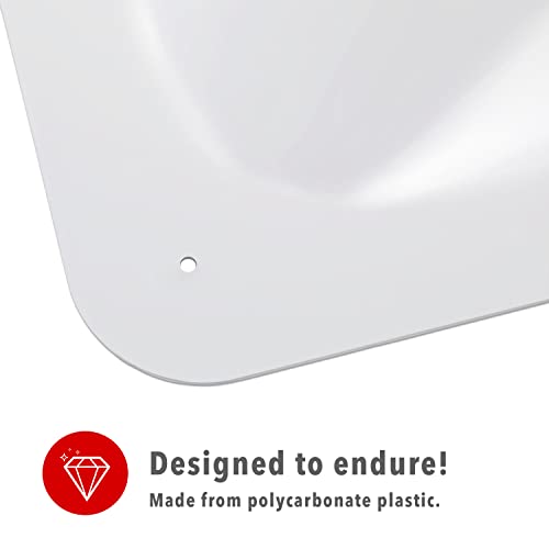Hike Crew RV Skylight | Universal Skylight Window Replacement Cover for Exterior Camper Roof | Durable Polycarbonate Dome, Weather, UV & Impact Resistant | 18” x 26” Fits Most RV Openings, Clear