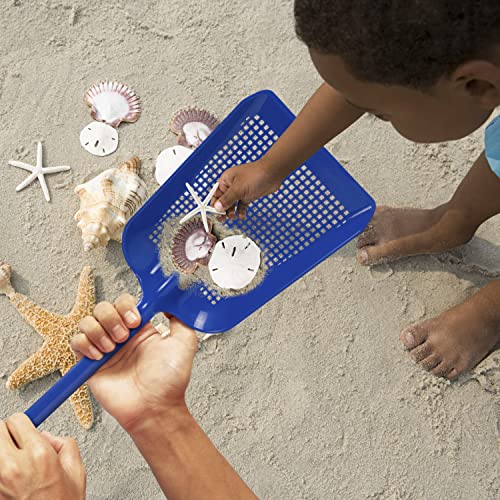 Sand Dipper - Treasure Shovel Digger Sifter β Sand Sifter for Beach Fun or Farm Chicken coop Goat stall Sand Poop Cleaning