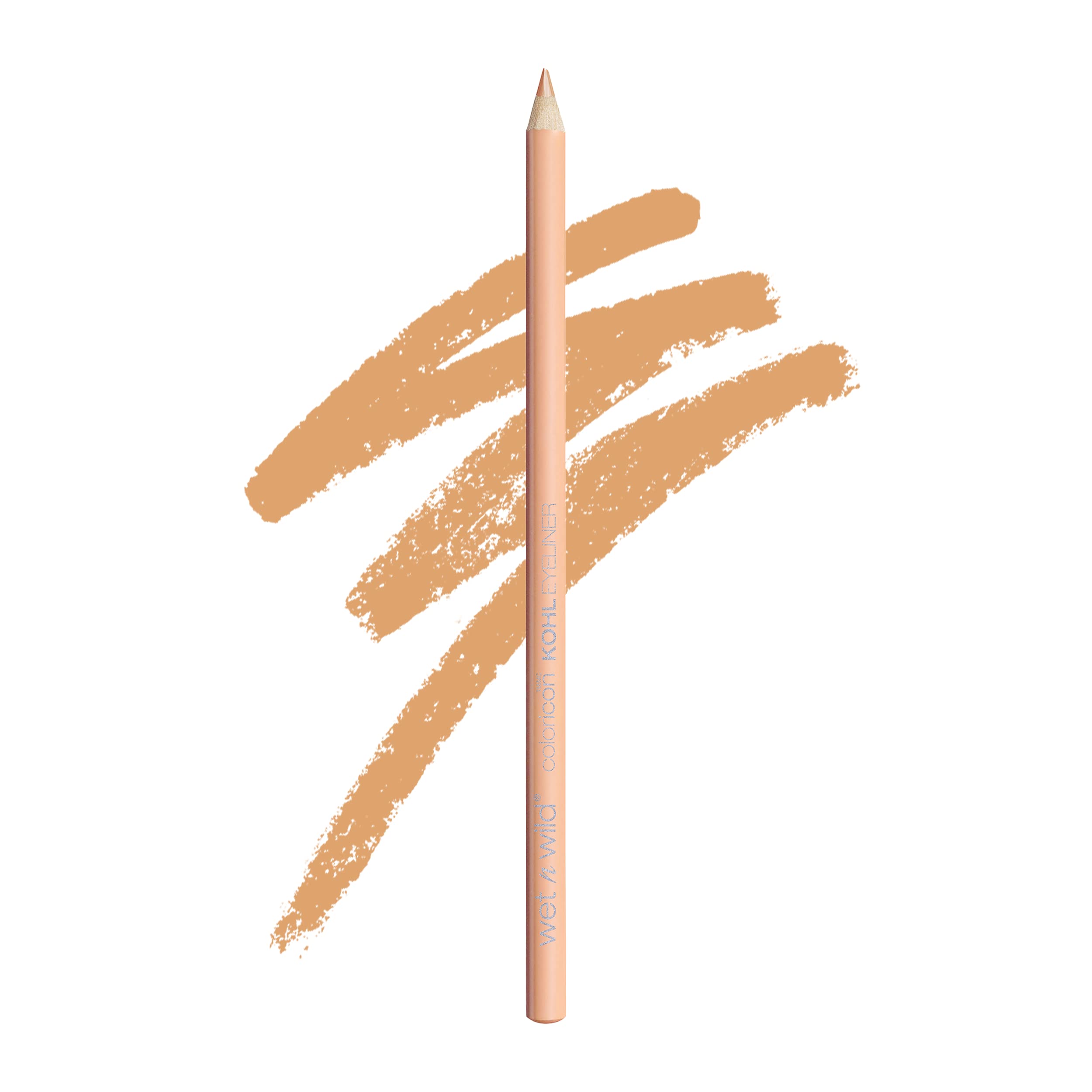 wet n wild Color Icon Kohl Eyeliner Pencil, Rich Hyper-Pigmented Color, Smooth Creamy Application, Long-Wearing Matte Finish Versatility, Cruelty-Free & Vegan - Neutral Calling Your Buff!