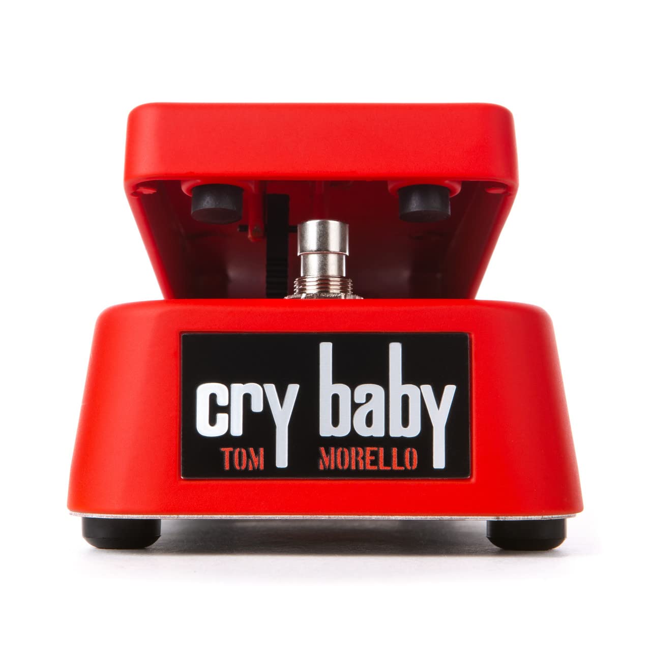 Briskdrop Dunlop TBM95 Tom Morello Signature Cry Baby Wah Pedal Bundle with Instrument Cable, 2 Patch Cables, and 6 Picks