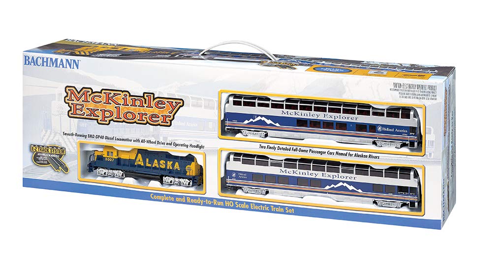 Bachmann Trains - McKinley Explorer Ready To Run Electric Train Set - HO Scale