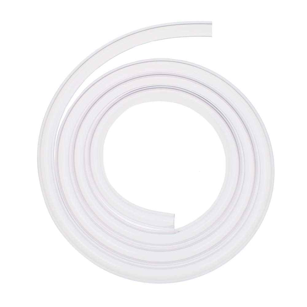 XSPC FLX Tubing 1/2" ID, 3/4" OD, 2 Meters Length, Clear