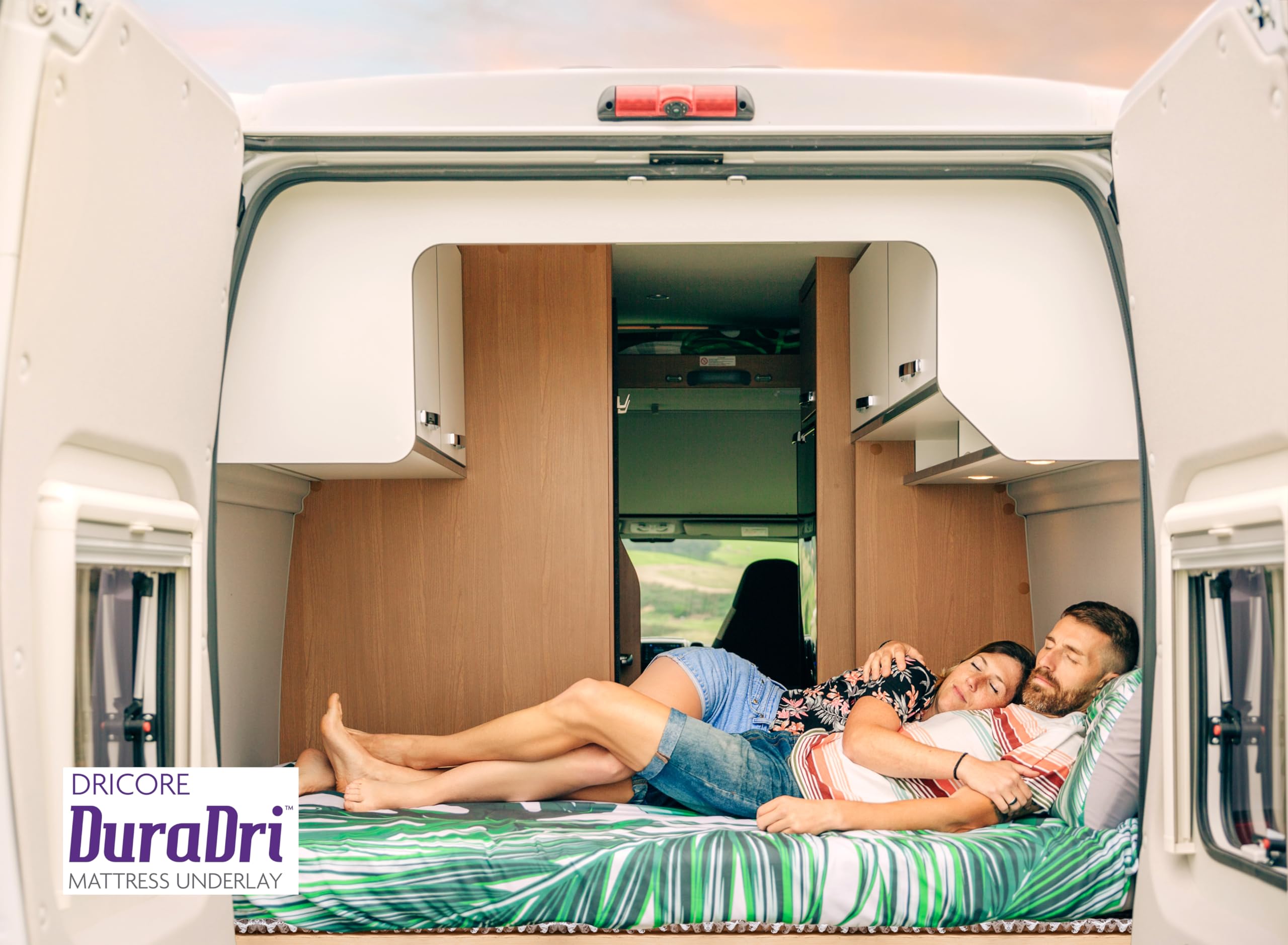 DRICORE DuraDri™ Mattress Underlay for RV’s, Boat’s, Camper’s, and Bed’s Creating Air Flow for a Dry and Comfortable Experience (Queen)