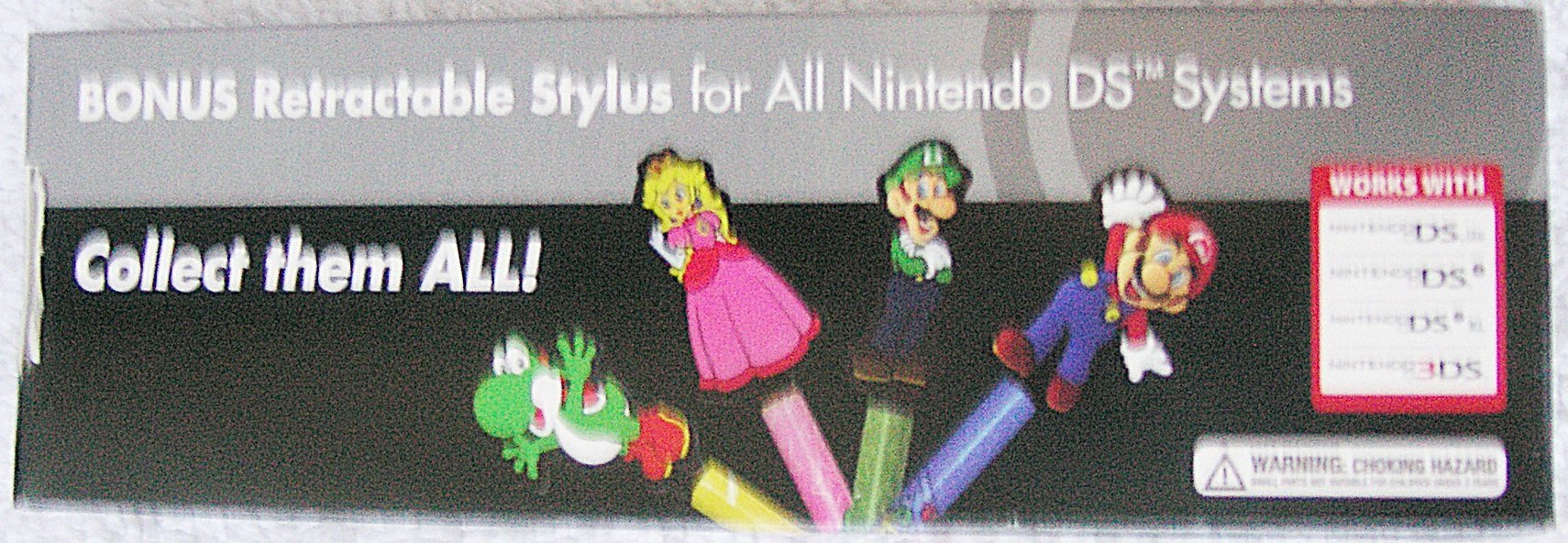Luigi Retractable Stylus Nintendo 3DS works with all DS Systems Character