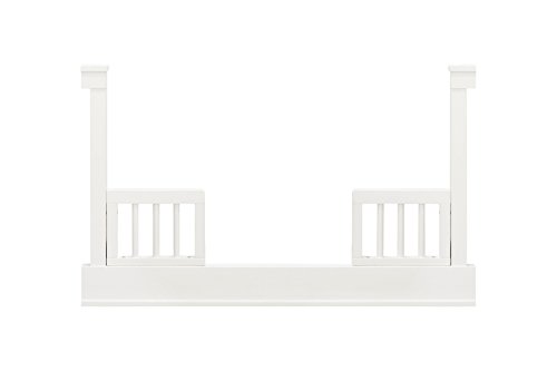 Nameasake Toddler Bed Conversion Kit for Tanner in Warm White