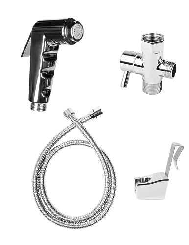 Niagara Luxury Handheld Bidet Sprayer β Adjustable Water Pressure for New and Existing Toilets, Mounted to Wall or Toilet, Cloth Diapers and for Bathing Pets