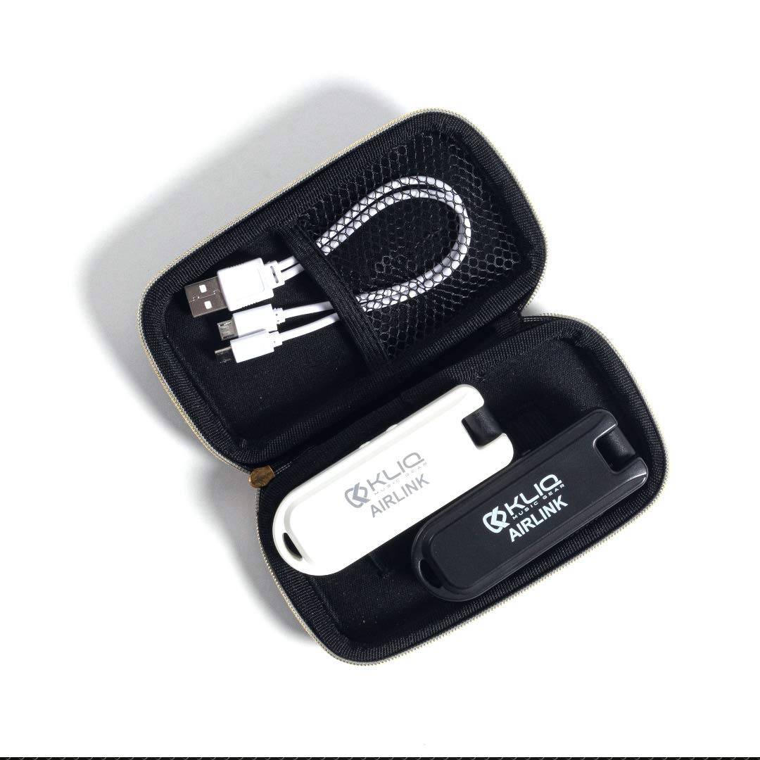 KLIQ Airlink 5.8 GHz Rechargeable Wireless Audio System designed for Electric Guitar, Bass and other Electric Instruments-Digital Transmitter/Receiver Set (5.8G Wireless)