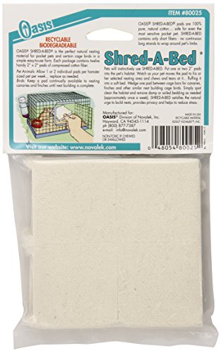 Kordon/Oasis Shred-A-Bed Bedding, 3 pk