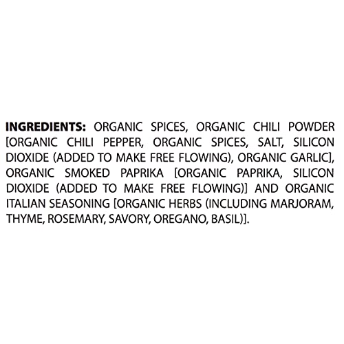 McCormick Gourmet Two Tier Chrome 16 Piece Organic Spice Rack Organizer with Spices Included, 15.41 oz