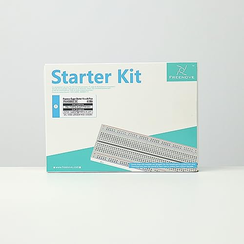 FREENOVE Super Starter Kit for Raspberry Pi Pico (Included), Dual-core Arm Cortex-M0+ Microcontroller, 588-Page Detailed Tutorial, 177 Items, 94 Projects, Python C Java Code