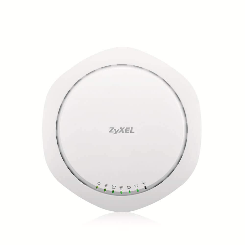 ZyXEL WiFi Access Point Dual Band 802.11ac PoE [2x2] with Smart Antenna for High-Density Environments [WAC6502D-S]