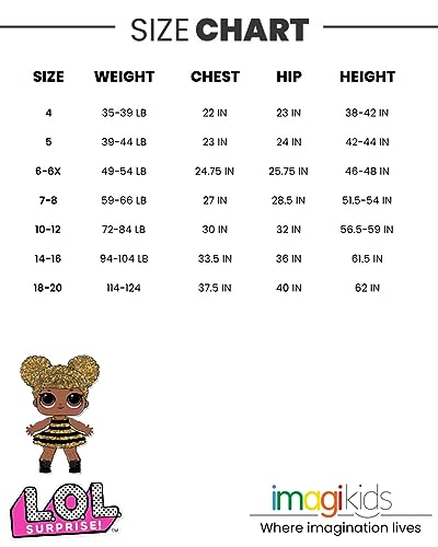 L.O.L. Surprise! 80s B.B. Roller Sk8er Queen Bee Touchdown Big Girls T-Shirt Legging Pink 14-16