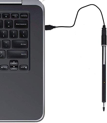Broonel Black Rechargeable Fine Point Digital Stylus - Compatible with LULUGTI 10 Inch Android 11 Tablet