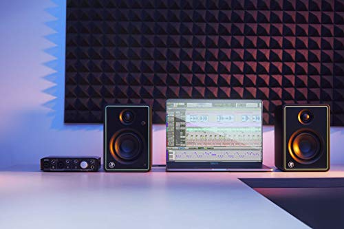 Mackie CR-X Series, 3-Inch Multimedia Monitors with Professional Studio-Quality Sound - Pair (CR3-X) (Renewed)