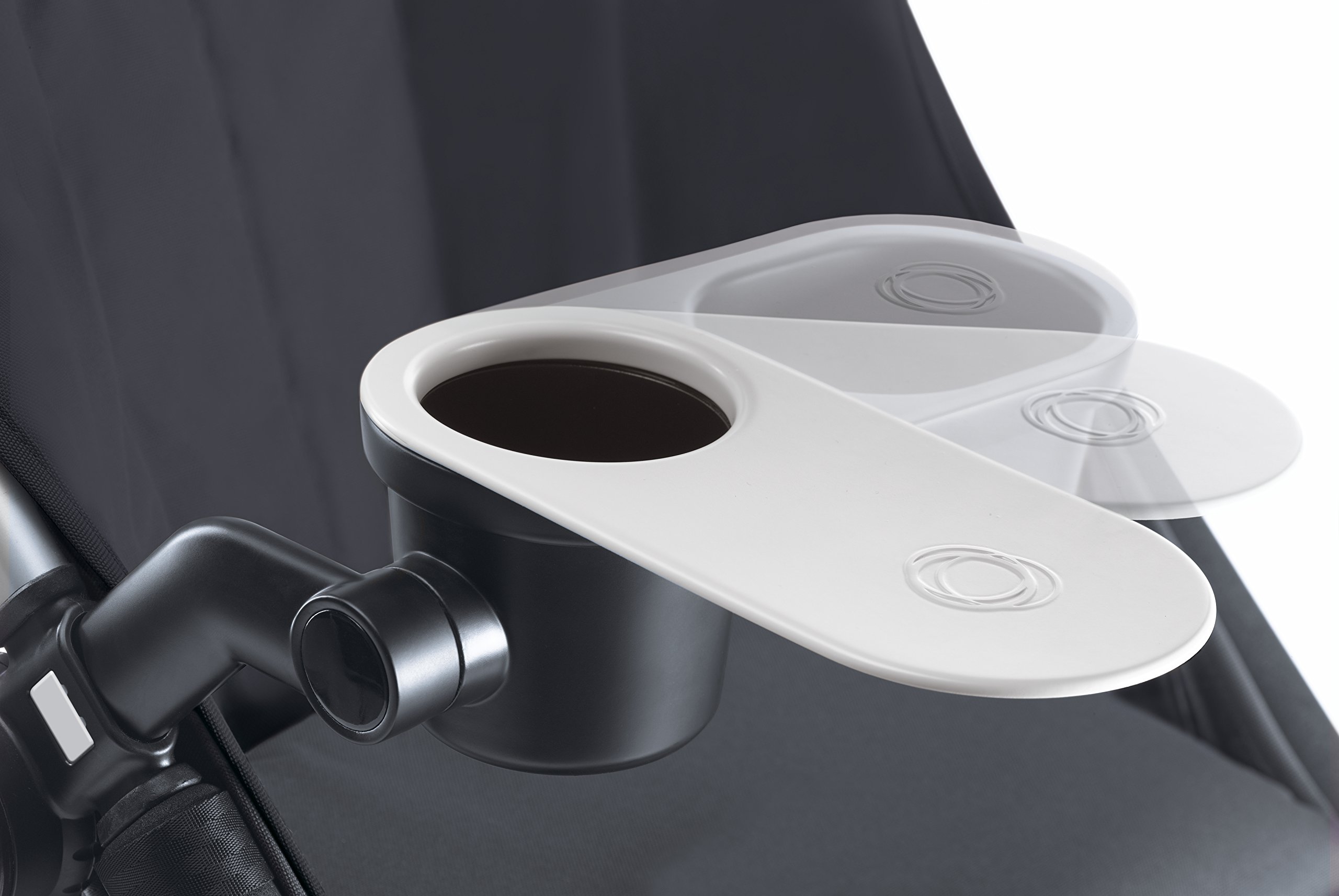 Bugaboo Cup Holder and Bugaboo Snack Tray - Compatible with Fox 2, Fox 3, Cameleon, Cameleon3, Donkey (All Models), Bee 6 Strollers