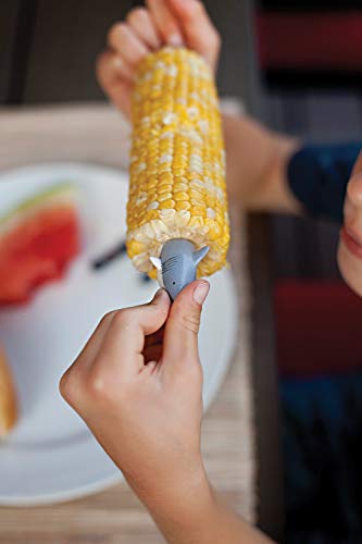Outset Shark Corn Holders, Set of 4 Pairs
