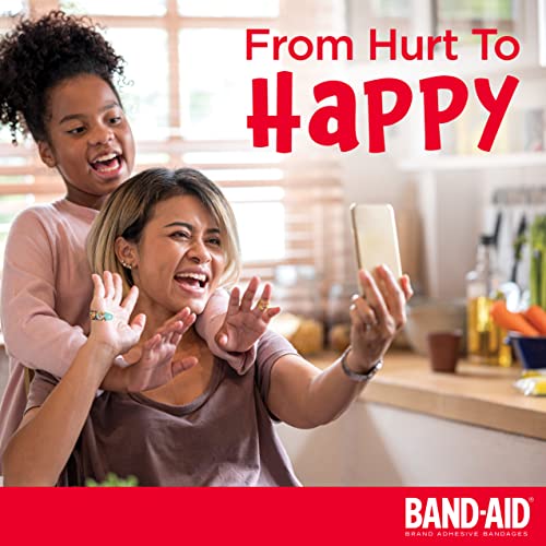 Band-Aid Brand Adhesive Bandages for Minor Cuts and Scrapes, DreamWorks Trolls for Kids, Extra Large, 7 ct