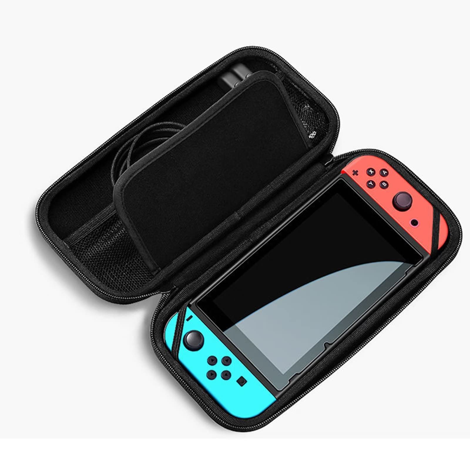 Black Skin Carry Hard Case Bag Pouch for Nintendo 3DS XL /3DS LL /3DS XL Protects Device from Accidents