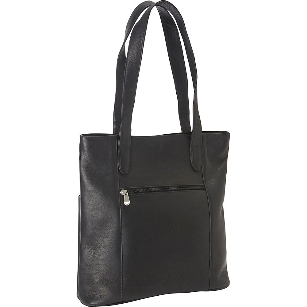 Le Donne Leather Destination Tote – Premium Full-Grain Colombian Vaquetta Leather Tote, 13.5" x 13" x 3" (Cafe)
