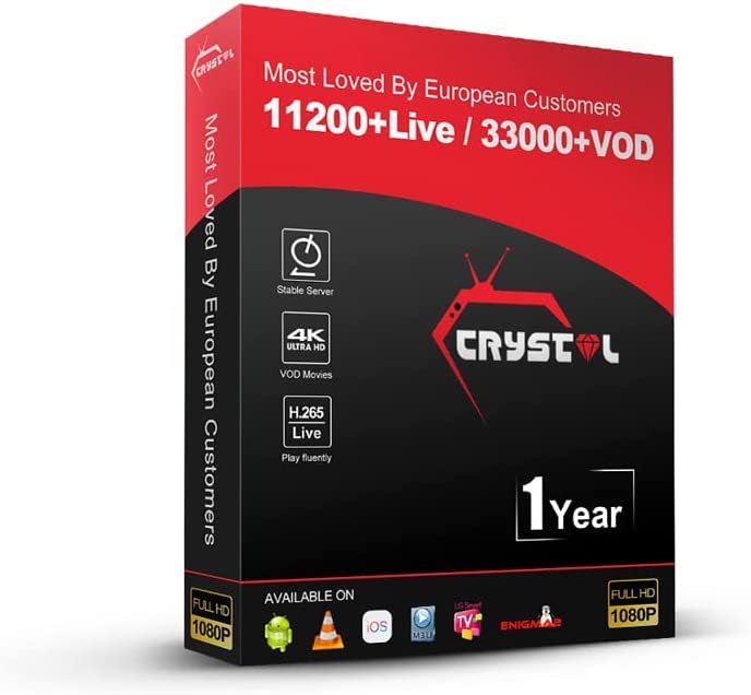 IPTV Pro - 20,000+ Channels, 14,000+ Films, and 2,000+ Series HD of the whole WORLD ( 1 YEAR )