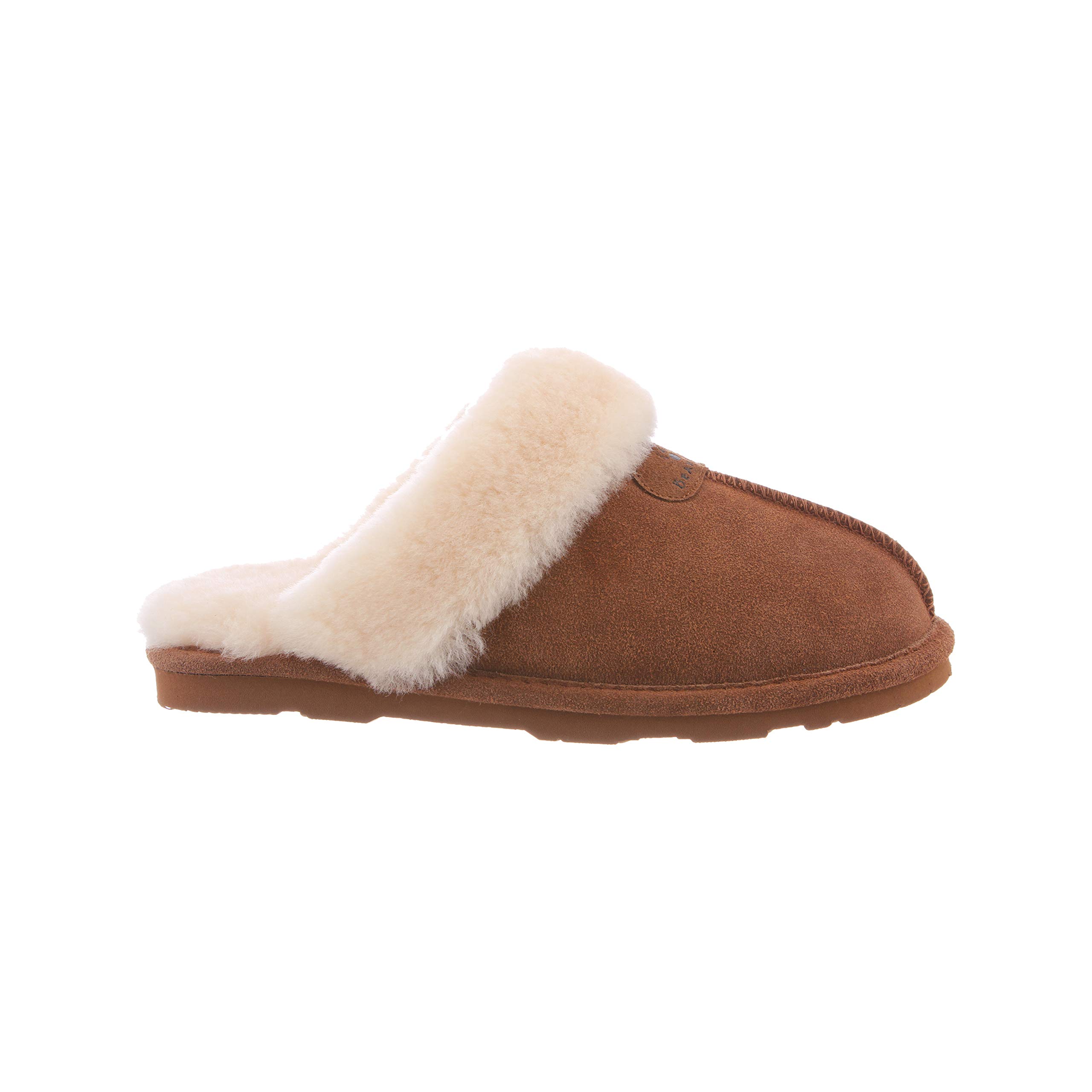 BEARPAW Women's Loki II Slide Slipper Hickory 7.5 M US
