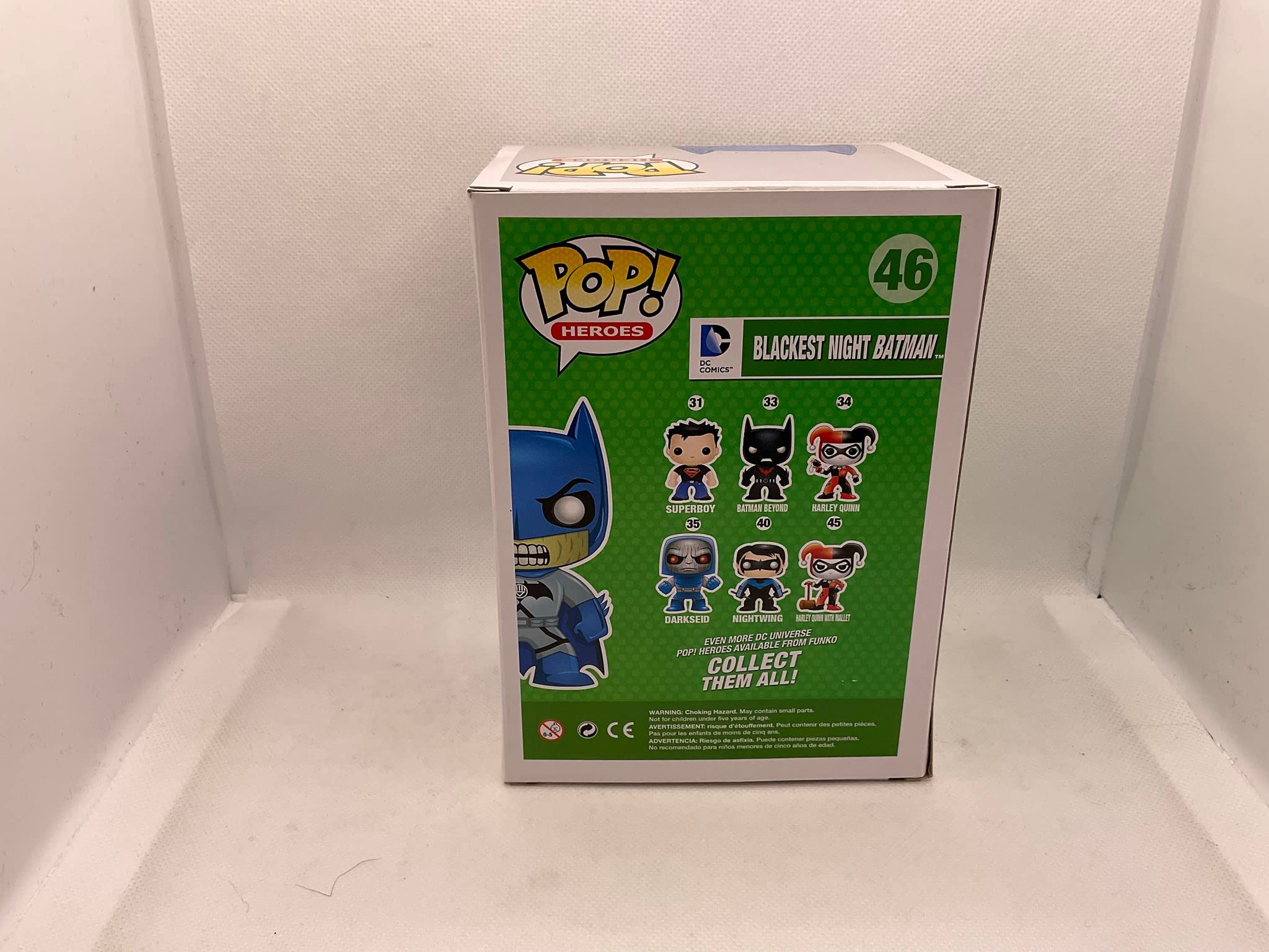 Funko 3635 - DC Comics Batman Vinyl Figure - Blackest Night Version
