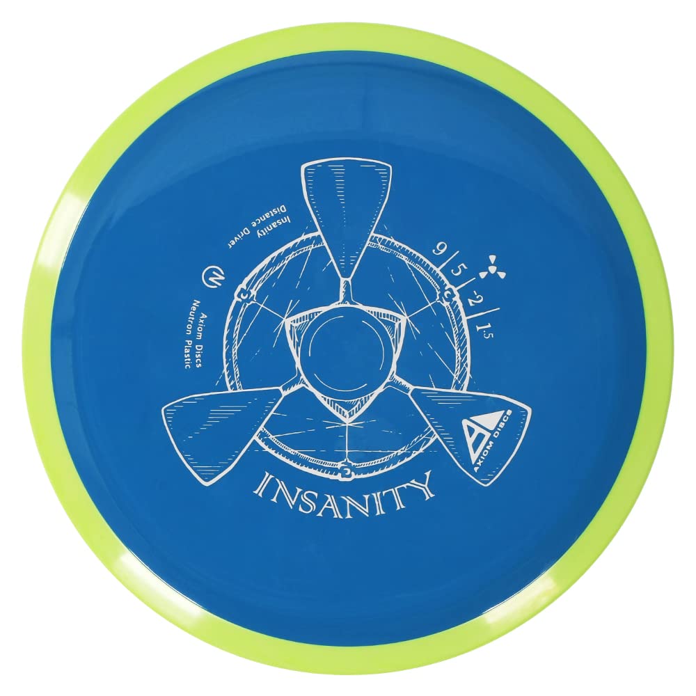 Axiom Discs Neutron Insanity Disc Golf Distance Driver (170-175g / Red)