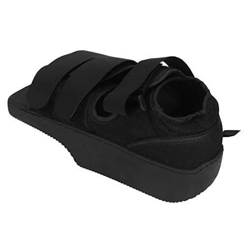 BOLORAMO Broken Toe Injury Shoe, Offloading Boot Arch Support Protective Non Slip with Adjustable Fastening Straps for Foot Recovery(L)