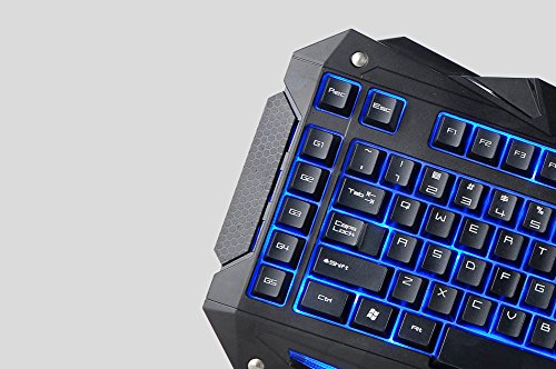 iMicro COBRA 110-Key LED Backlit USB Gaming Keyboard (IM-KBCOBV8)