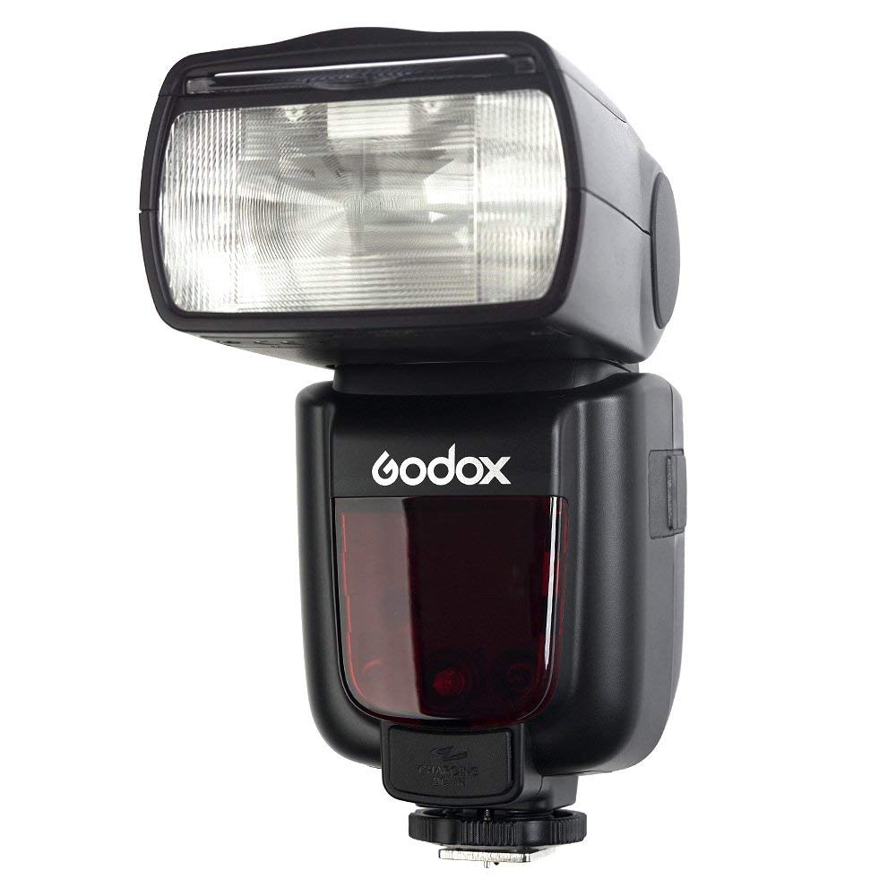 Godox 2pcs TT600 HSS 1/8000S 2.4G Wireless GN60 Flash Speedlite Built in Godox X System Receiver with X2T-C Trigger Transmitter Compatible Canon Camera
