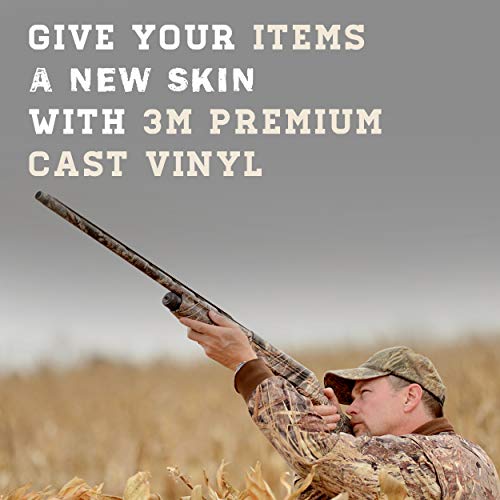 Mossy Oak Graphics Winter Camouflage Matte Gear Skin - Easy to Install Vinyl Wrap with Matte Finish - Ideal for Guns, Bows, Cameras, and Other Hunting Accessories