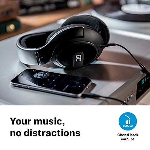 SENNHEISER HD 569 Closed Back Headphone,Black