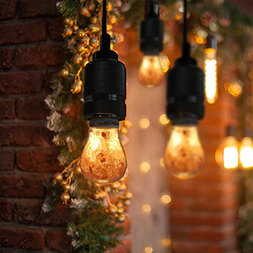 Natural Pink Salt LED Light Bulb, 40 Watt Equivalent Night Light - 1 Count