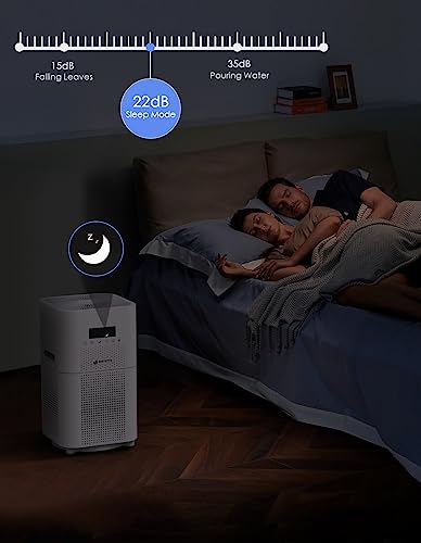 Dayette HEPA Air Purifiers for Home Large Room, CADR 400+ m³/h Up to 1720 Sq Ft, with Extra H13 True HEPA Air Filter for Allergies Pets Dander