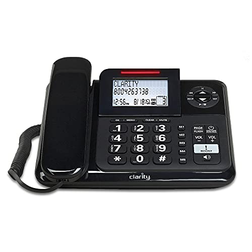 Clarity E814 Moderate Hearing Loss Cordless Phone with E814HS Expandable Handset Bundles (Clarity E814 with 3 E814HS)