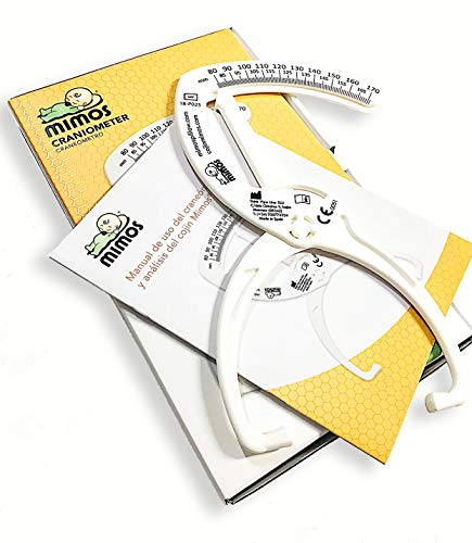 Mimos Craniometer (1 Unit) - Cranial Asymmetry Measurement Tool, Diagnosis and Follow-up of Baby Flat Head Syndrome, Plagiocephaly Assessment.